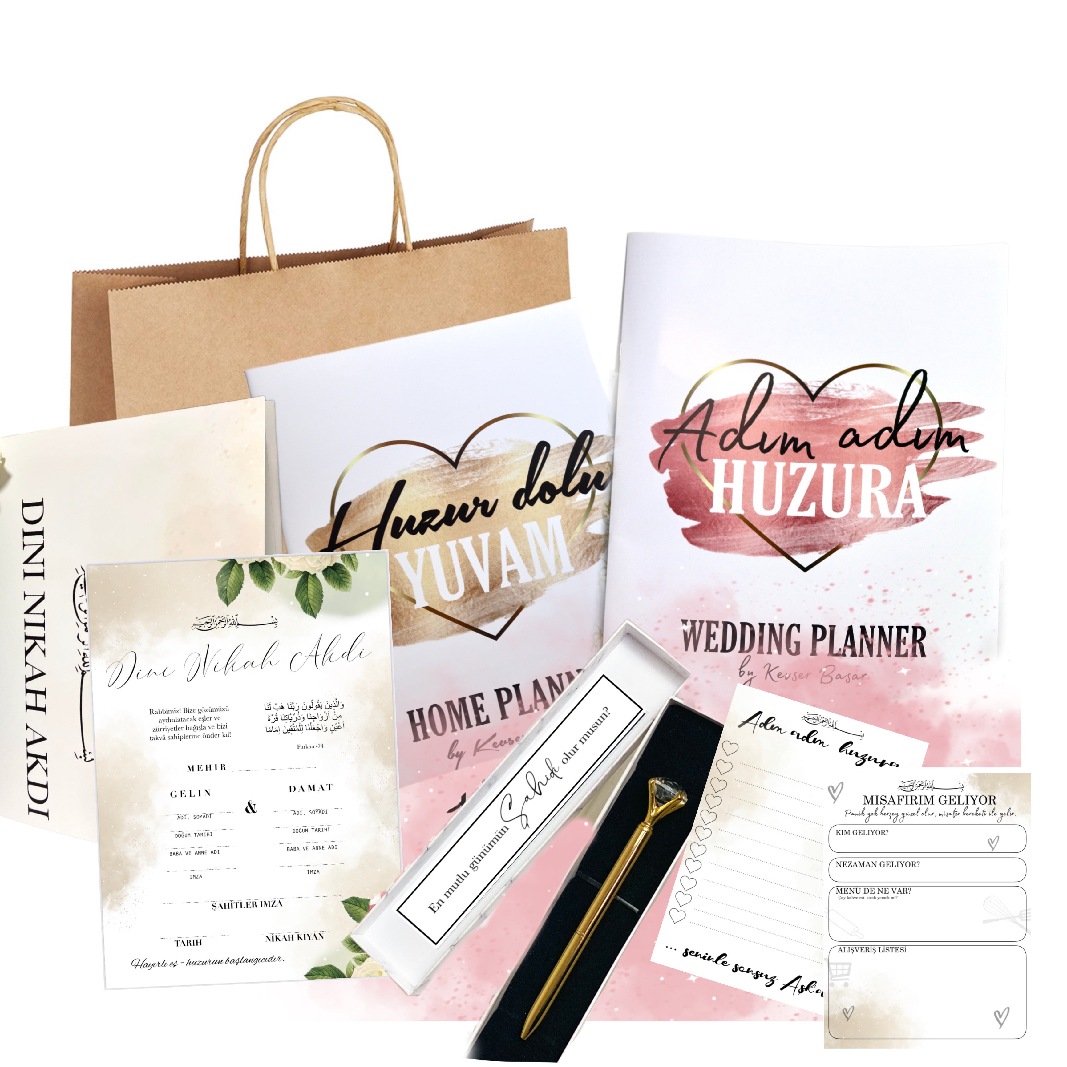 GELIN BAG NEW 2023- 5er Set – KEVSER BASAR STUDIO